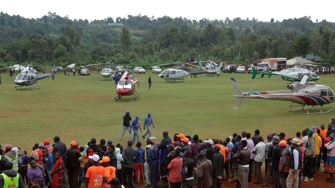 Questions arise as one company dominates State helicopter tenders - Leaked